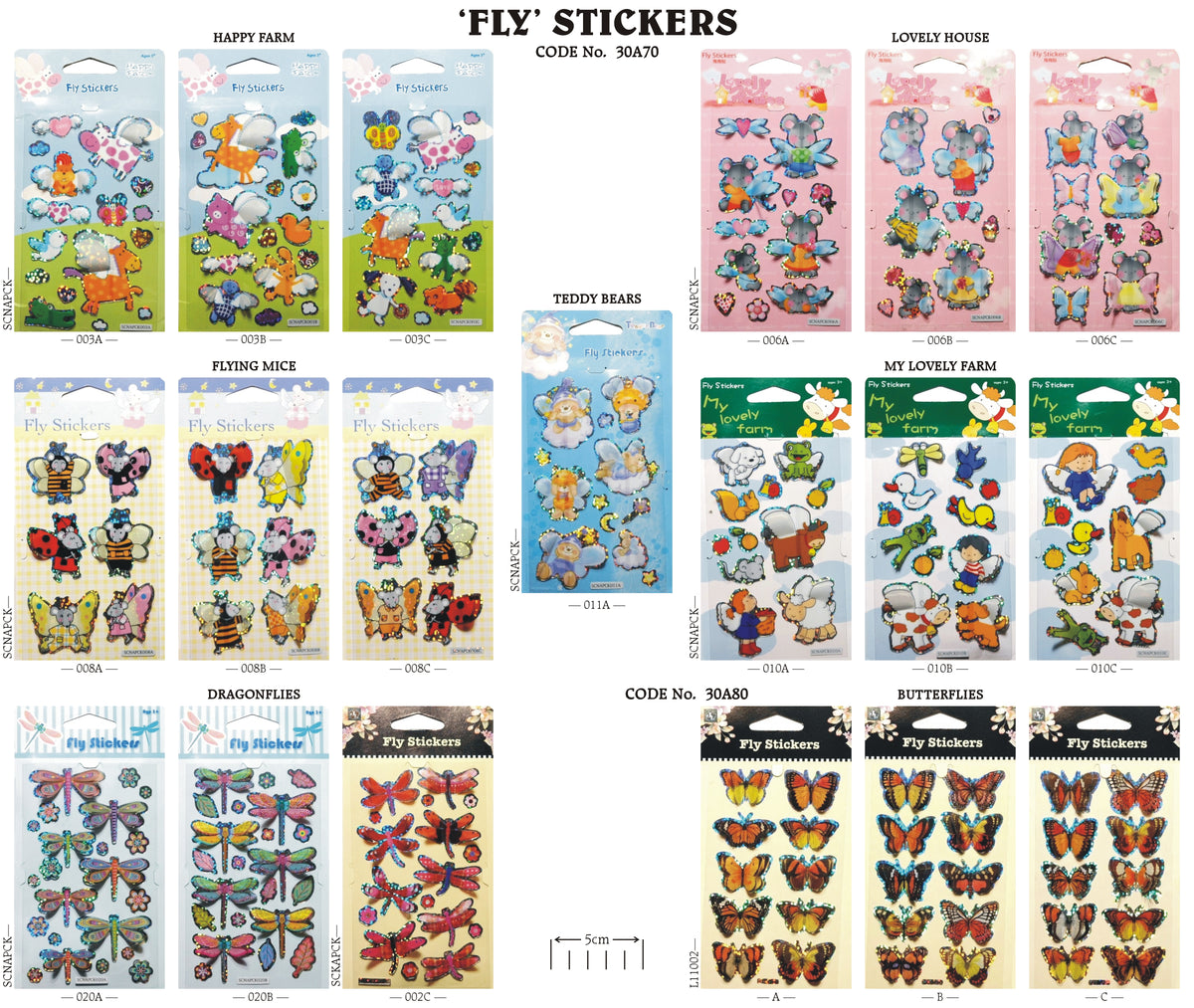 Fly Stickers – Habiknit